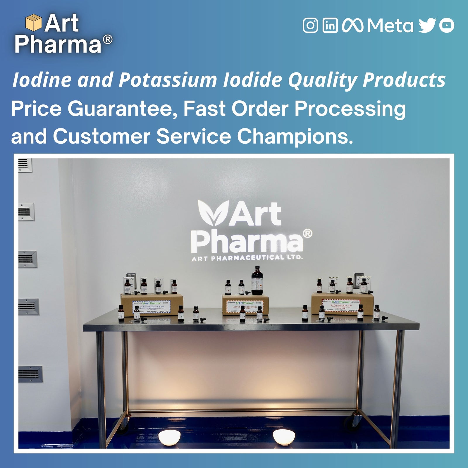 Promotion | Art Pharma Iodine and Potassium Iodide Products - Art Pharma®