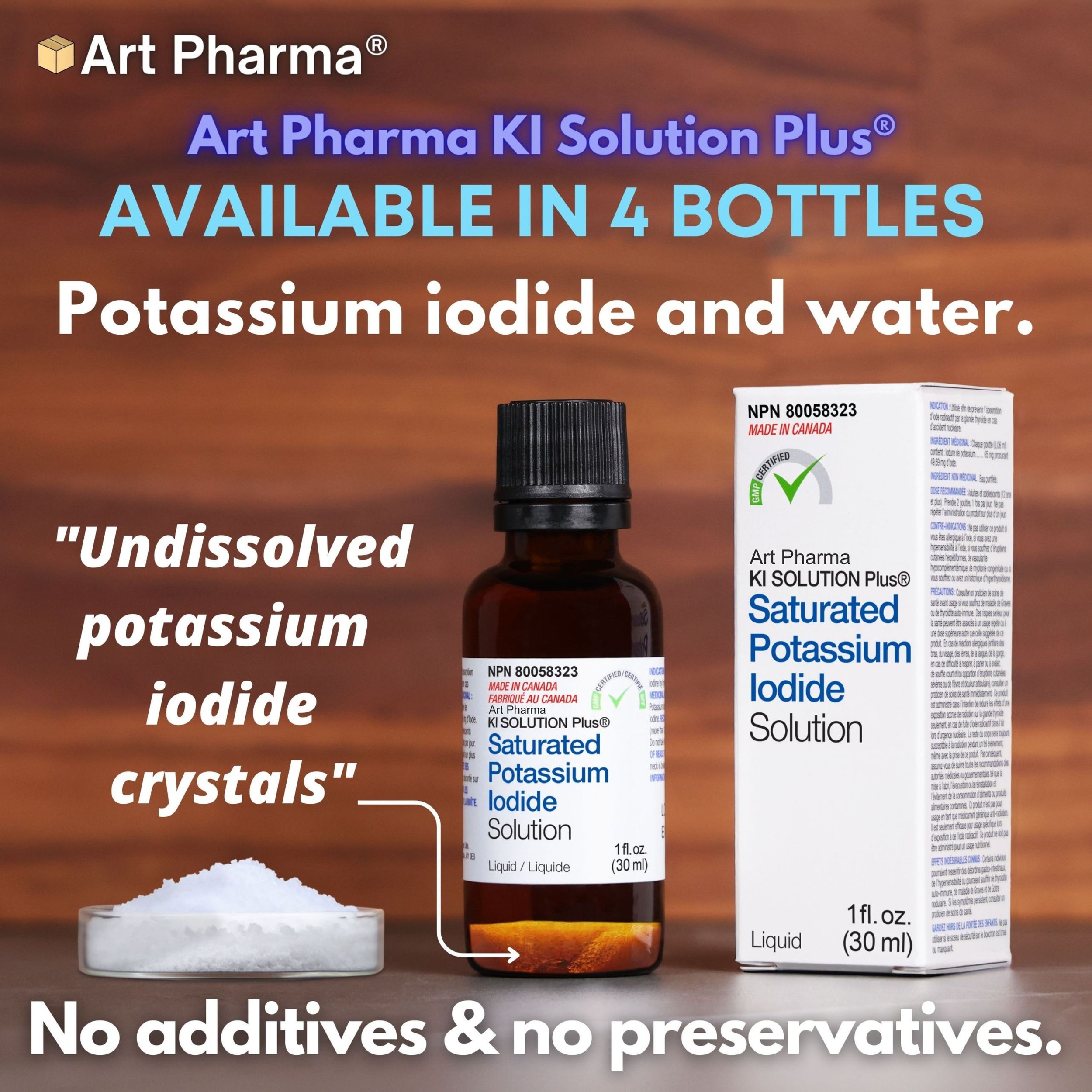 Art Pharma for quality Iodine and Potassium Iodide products.